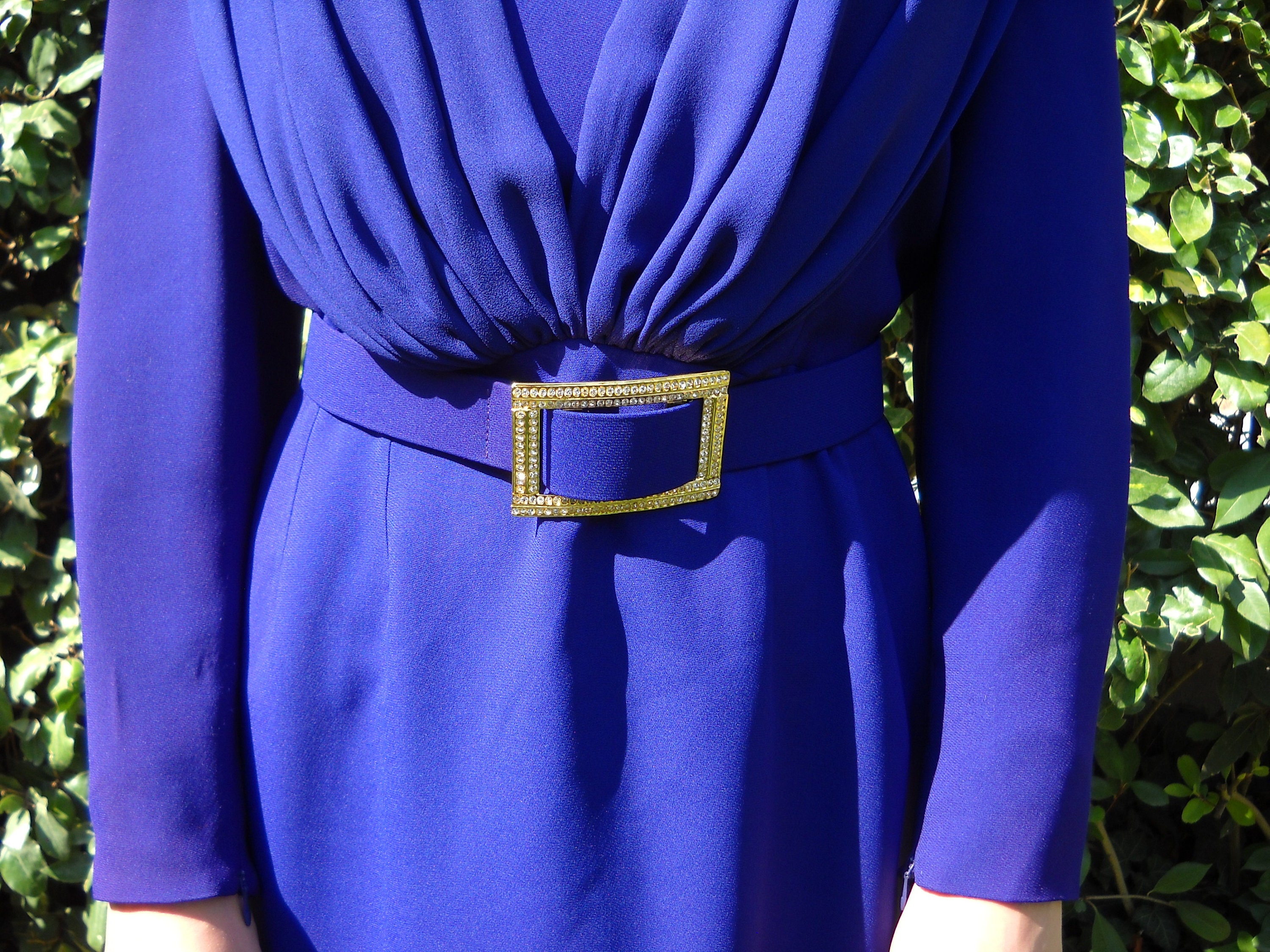 Elegant MAX MARA 80's Cocktail Dress - Etsy