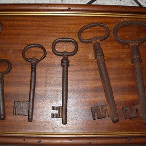 Old Italian Keys Iron Keys hand forged 1600 1800 | Etsy