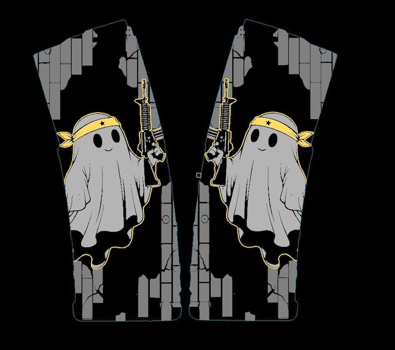 Ghost Commando PMAG Engraving Design | Lightburn File | Cute Tactical ...