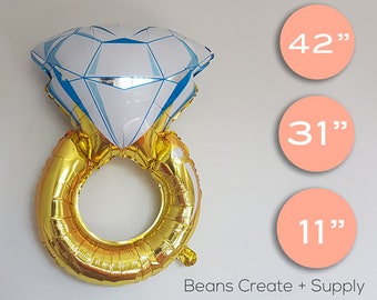 Diamond ring prop | Etsy