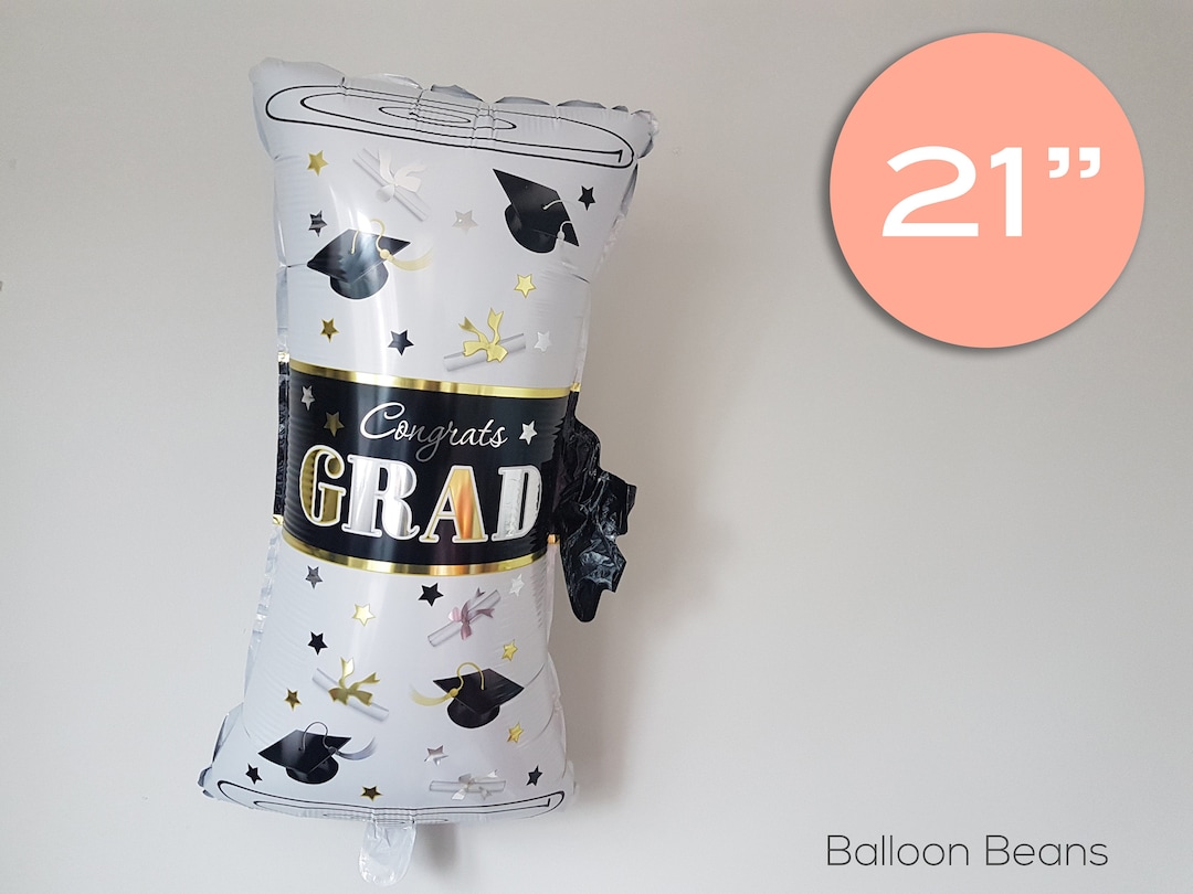 Graduation Diploma Balloon | 21" - Etsy