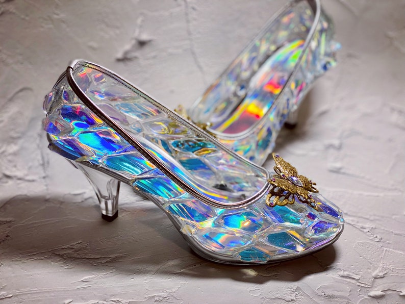 NEW Cinderella Crystal Glass Slipper Disney Princess Wedding - Etsy