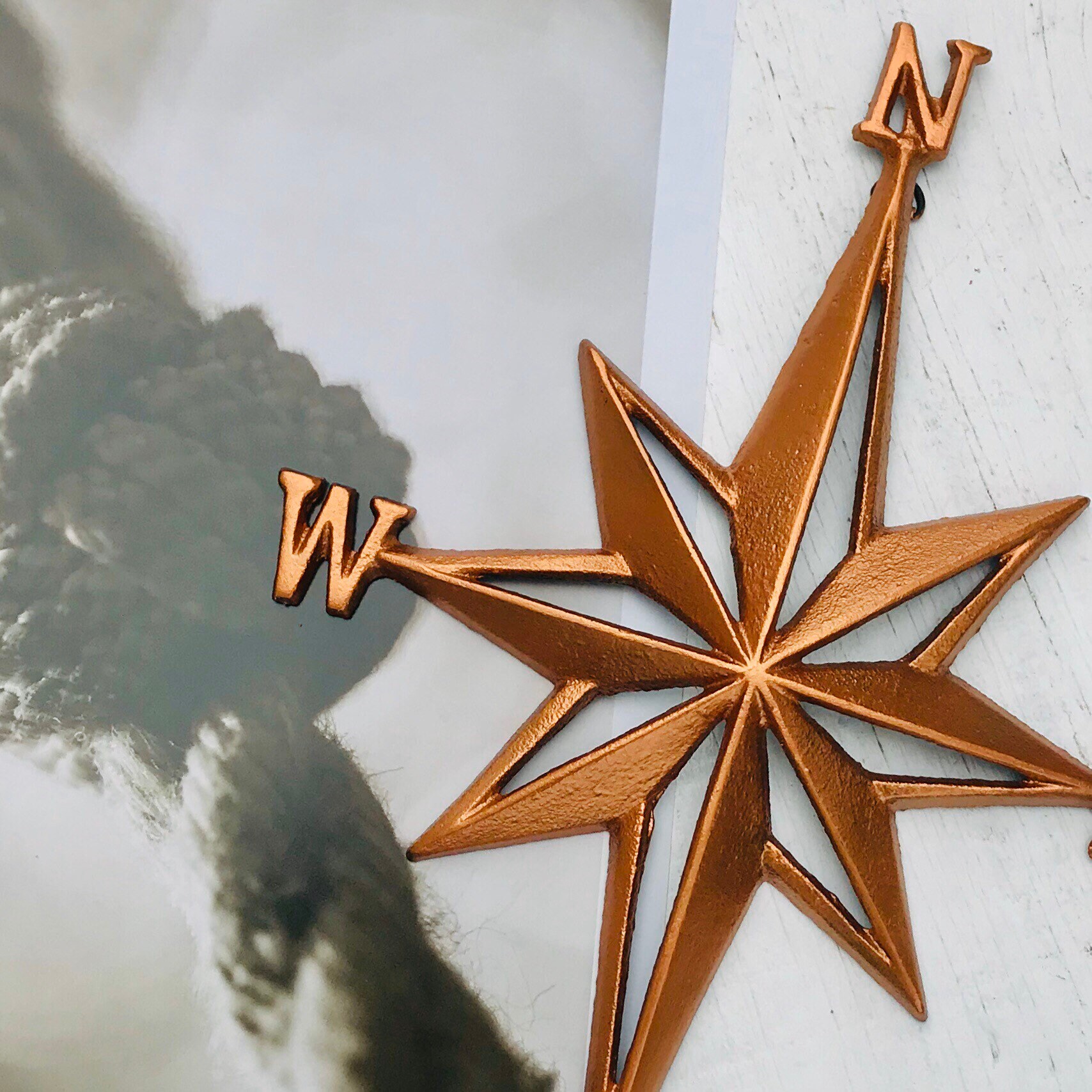 Nautical Star Compass Star Compass Metal Star Compass | Etsy