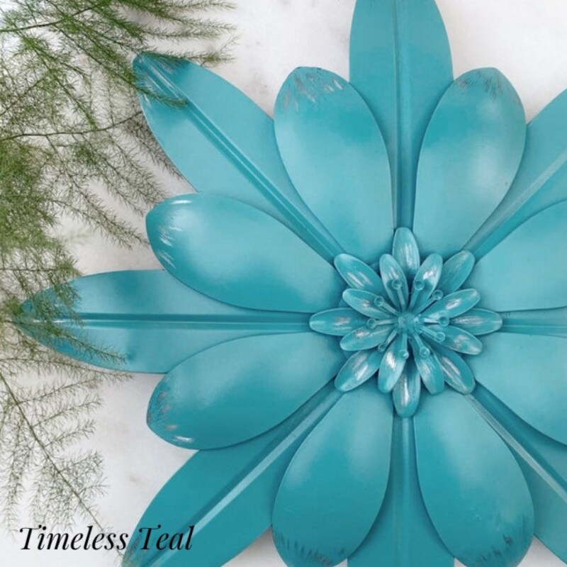 Metal Wall Flowers - Etsy