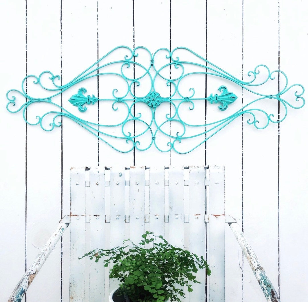 Metal Wall Decor, Scroll Metal Wall Art, Traditional Wall Decor ...