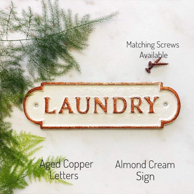 Laundry Room Door Sign - Etsy