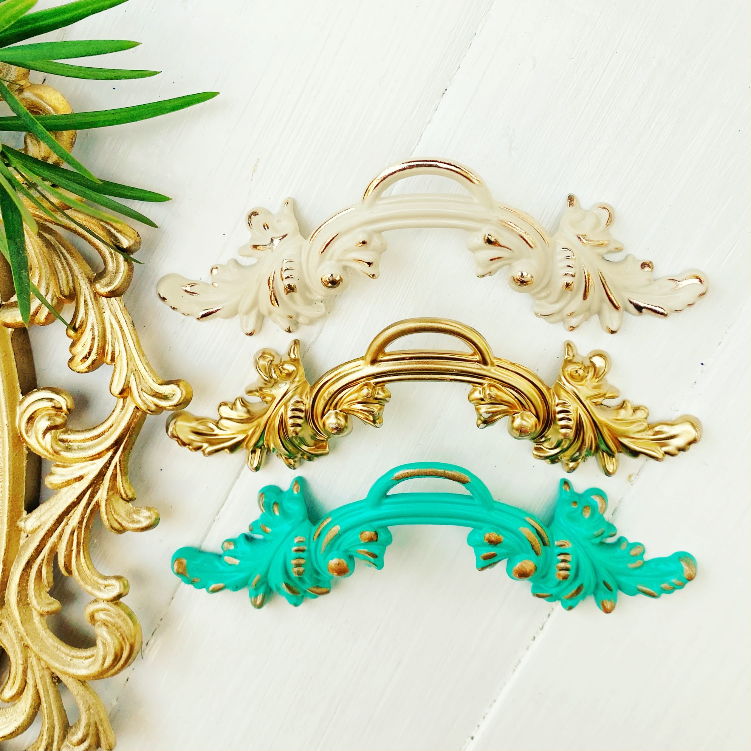 Shabby Chic Pulls French Pulls 2.5centers French Country - Etsy