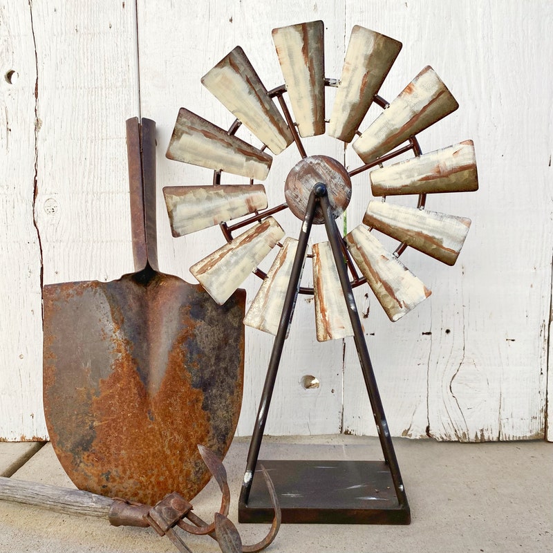 Metal Windmill - Etsy