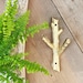 Branch Hook, Twig Hook, Cast Iron Tree Branch Hook, Cabin Decor ...