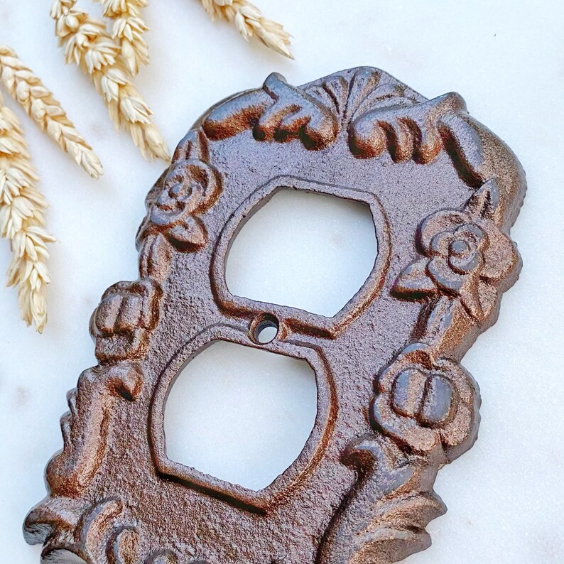 Outlet Plate Decorative Outlet Plate Shabby Chic Outlet - Etsy