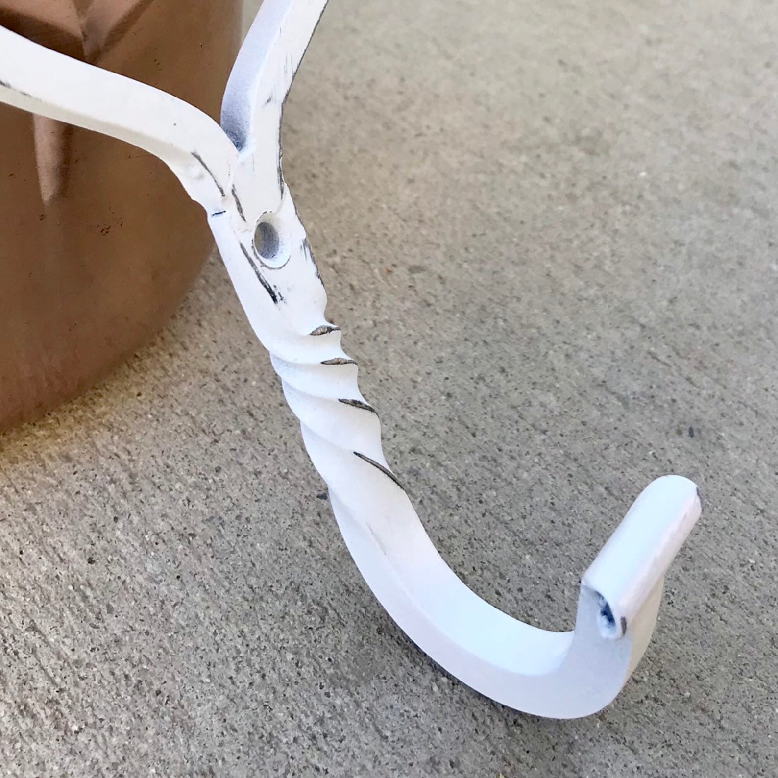 Metal Heart Hook/ Heart Hook/ Metal Wall Heart Hook/ White - Etsy