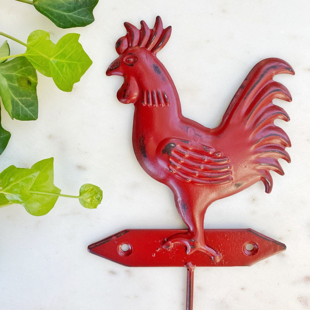 Rooster Hook Kitchen Rooster Hook Country Rooster Hook - Etsy