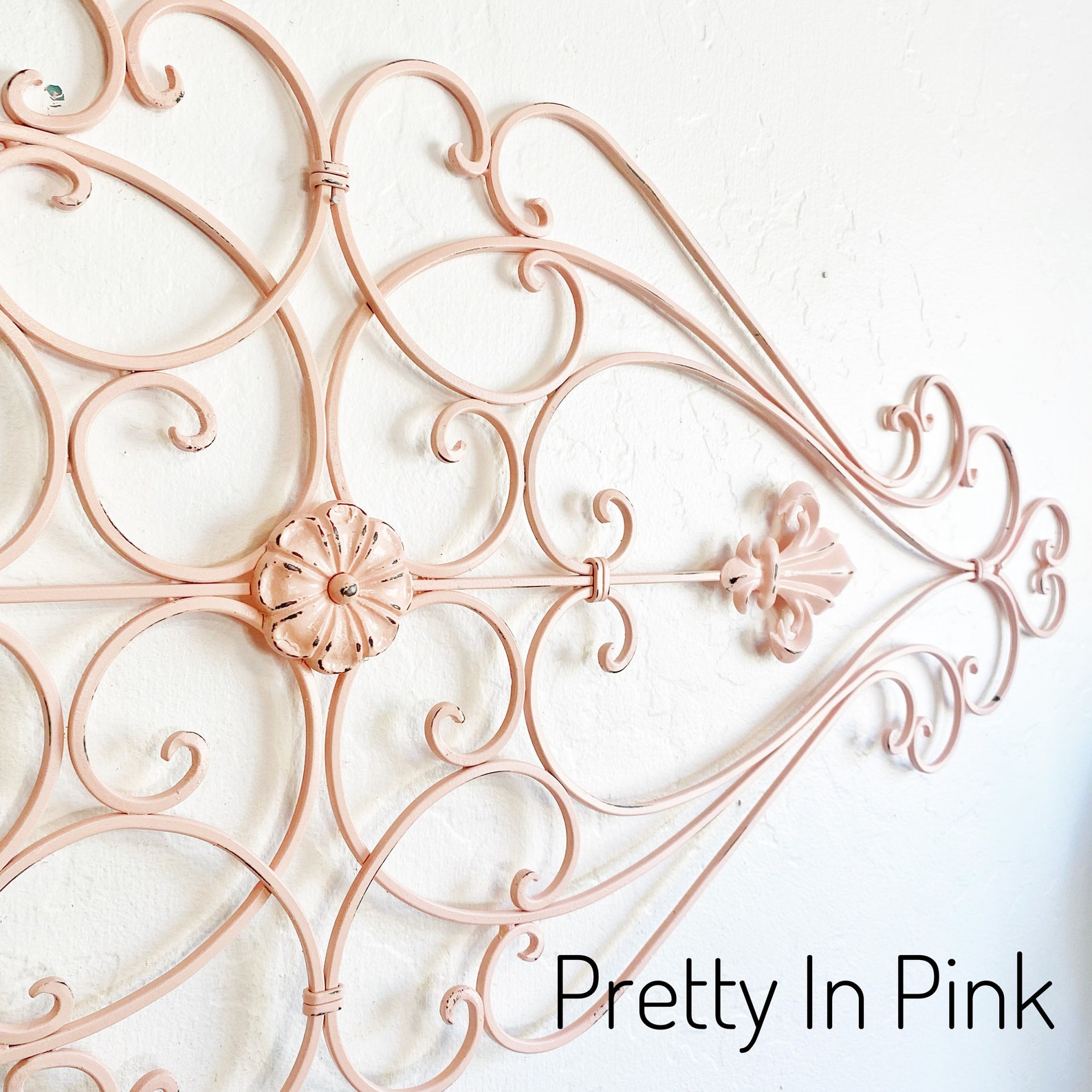 Metal Wall Decor Scroll Metal Wall Art Traditional Wall | Etsy