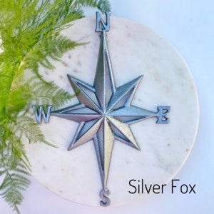 Metal Star Compass: Nautical Wall Decor, Beach House Coastal Accent - Etsy