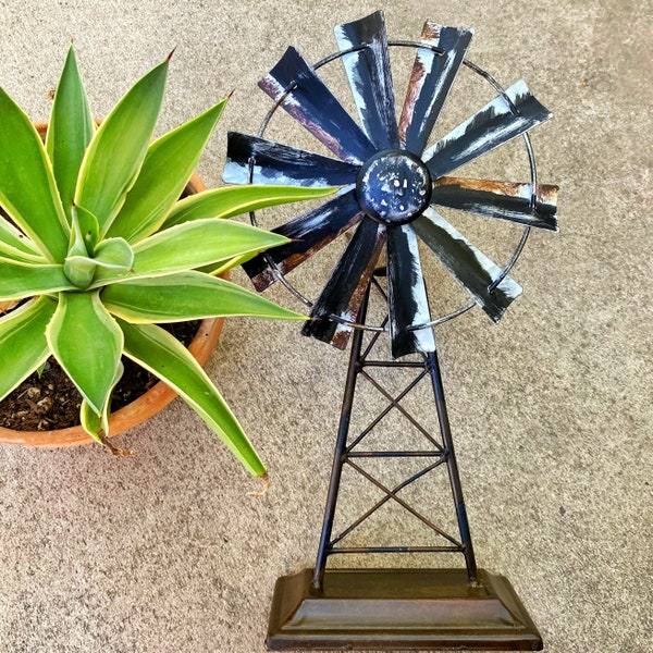 Metal Windmill - Etsy