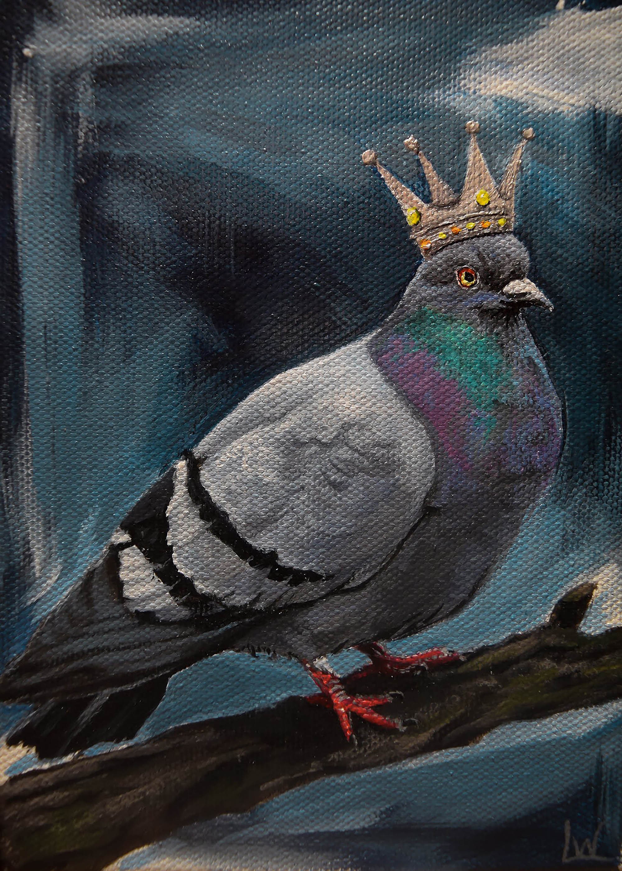 Pigeon Painting