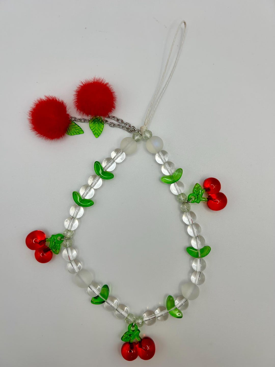 Cherry Cell Phone Charm Strap - Etsy