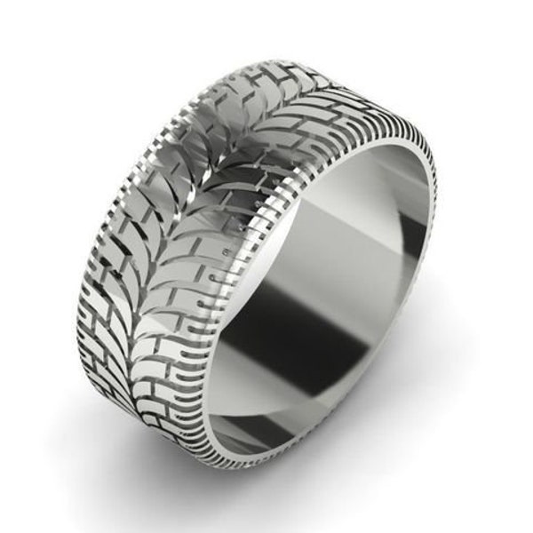 Tire Tread Ring - Etsy