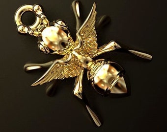 Ant Tag Pendant - Etsy