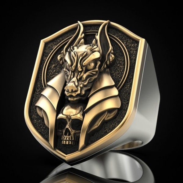 Anubis Ring - Etsy