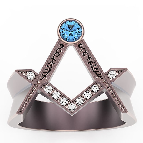 Masonic Grand Master Ring - Etsy