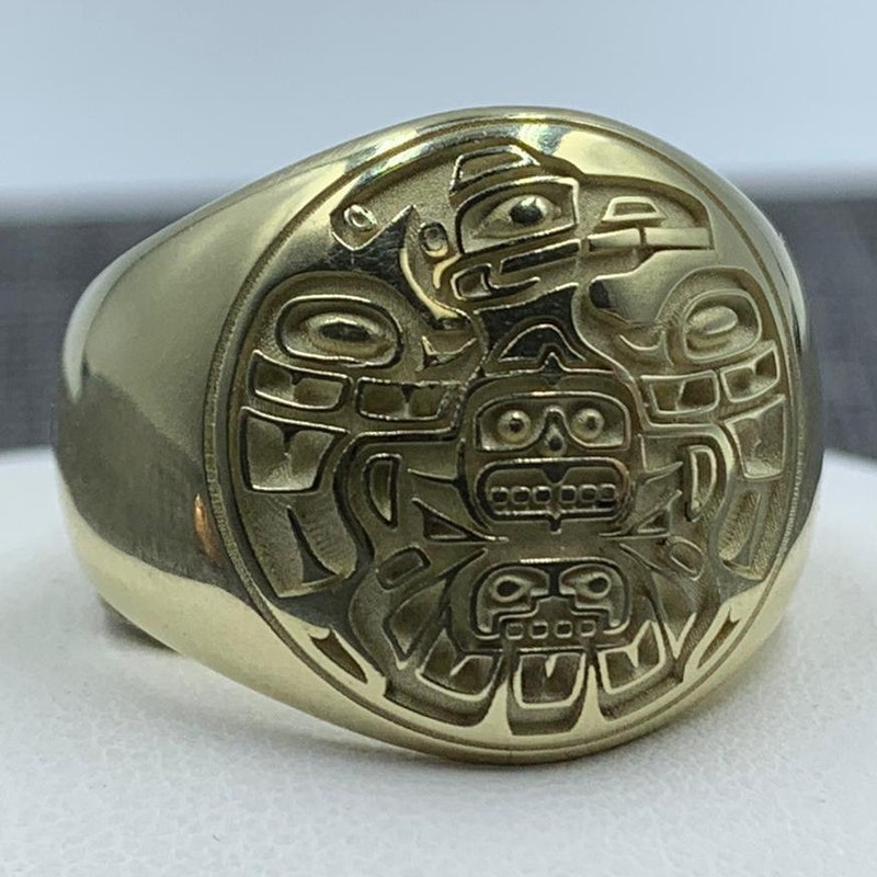 Aztec Ring - Etsy
