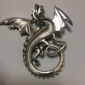 Helios Dragon Pendant *10k/14k/18k White, Yellow, Rose, Green Gold ...