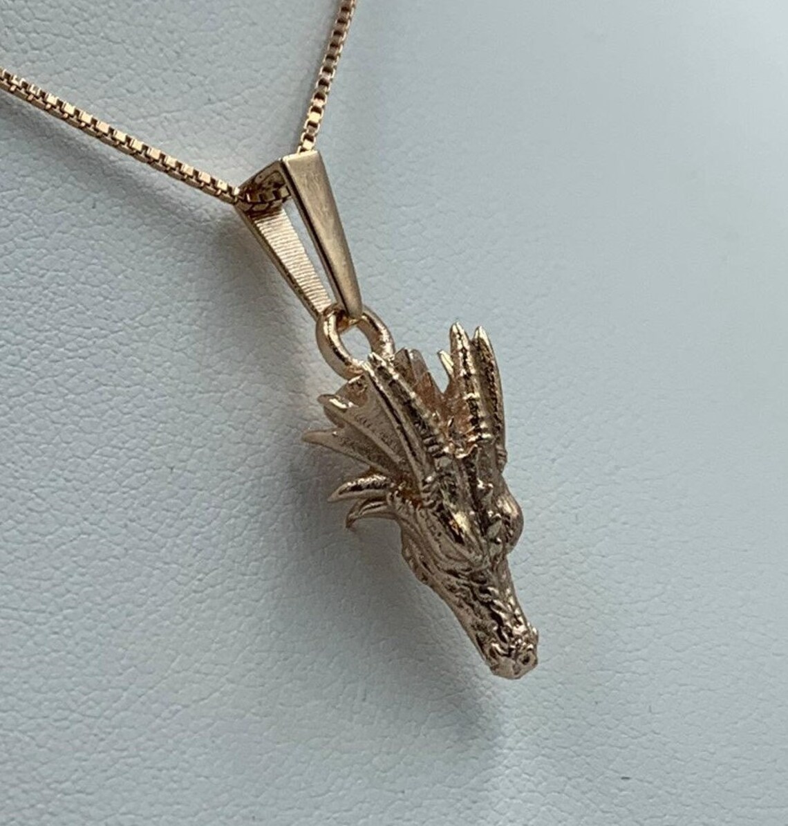 Abeloth Dragon Pendant *10k/14k/18k White, Yellow, Rose, Green Gold ...