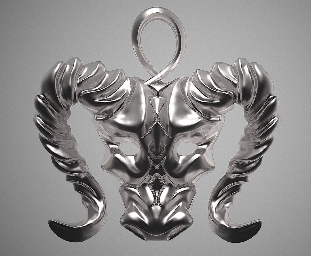 Raton Bull Pendant *10k/14k/18k White, Yellow, Rose, Green Gold, Gold ...