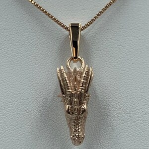Abeloth Dragon Pendant *10k/14k/18k White, Yellow, Rose, Green Gold ...