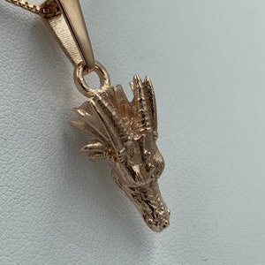 Abeloth Dragon Pendant *10k/14k/18k White, Yellow, Rose, Green Gold ...