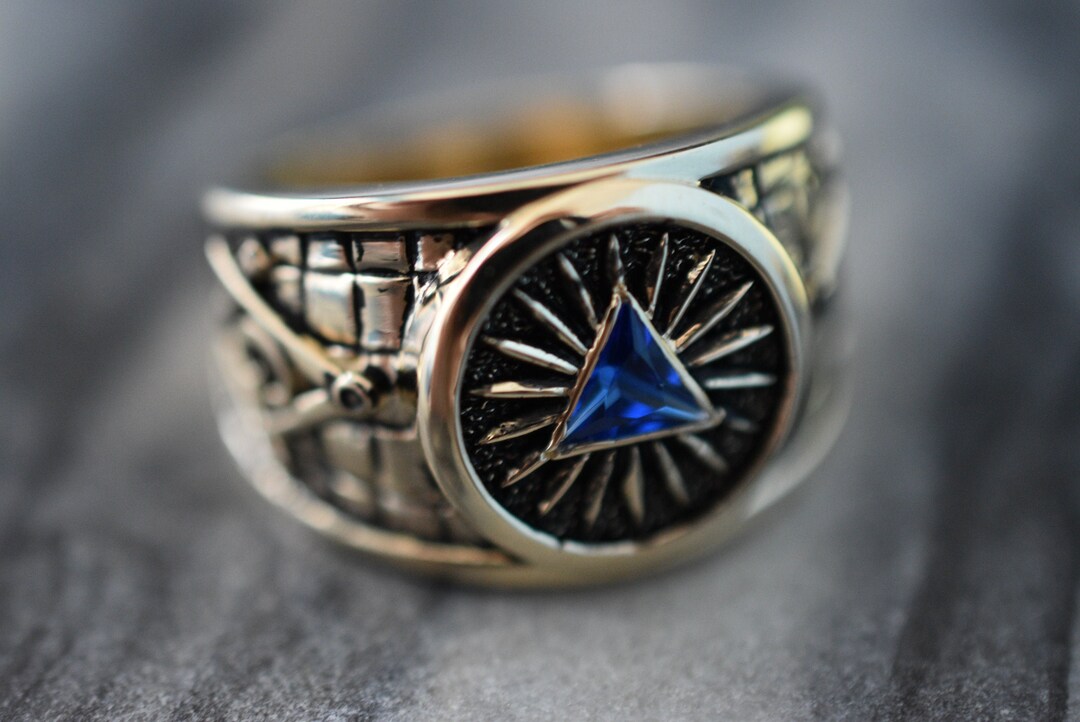 Grand Master Masonic Ring *10k/14k/18k White, Yellow, Rose, Green Gold ...