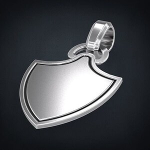 Holy Cross Shield Pendant *moissanite With 10k/14k/18k White, Yellow ...