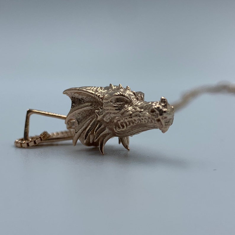 Abeloth Dragon Pendant *10k/14k/18k White, Yellow, Rose, Green Gold ...