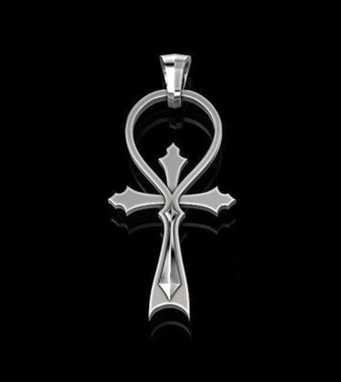 Camarilla Vampire Pendant *10k/14k/18k White, Yellow, Rose, Green Gold ...