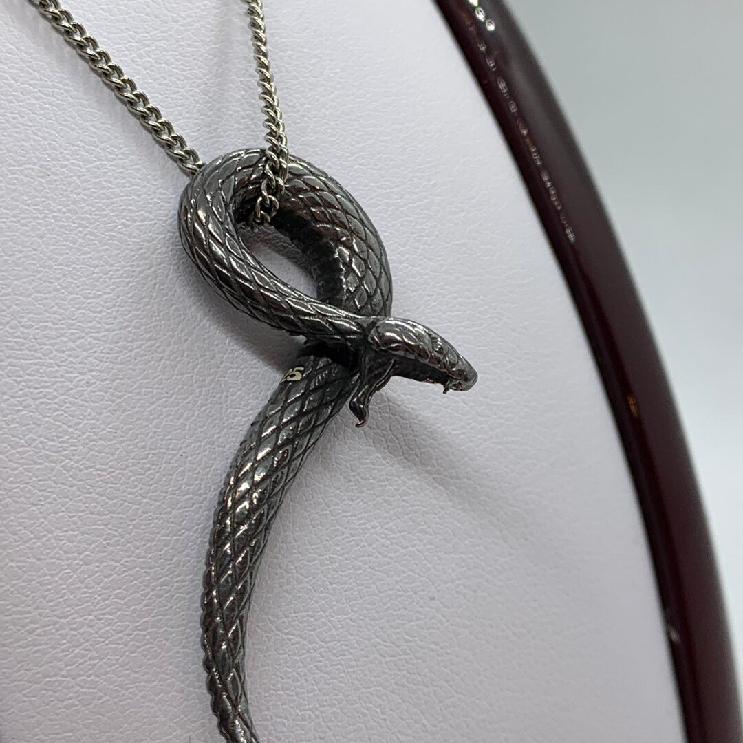 Python Snake Pendant *10k/14k/18k White, Yellow, Rose, Green Gold, Gold ...