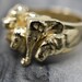 Safari Animal Ring *10k/14k/18k White, Yellow, Rose, Green Gold, Gold ...