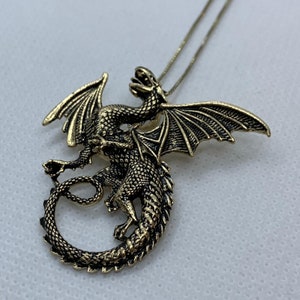 Helios Dragon Pendant *10k/14k/18k White, Yellow, Rose, Green Gold ...