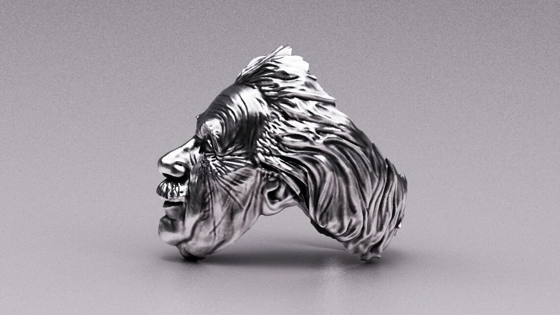 Brilliant Einstein Ring *10k/14k/18k White, Yellow, Rose, Green Gold ...