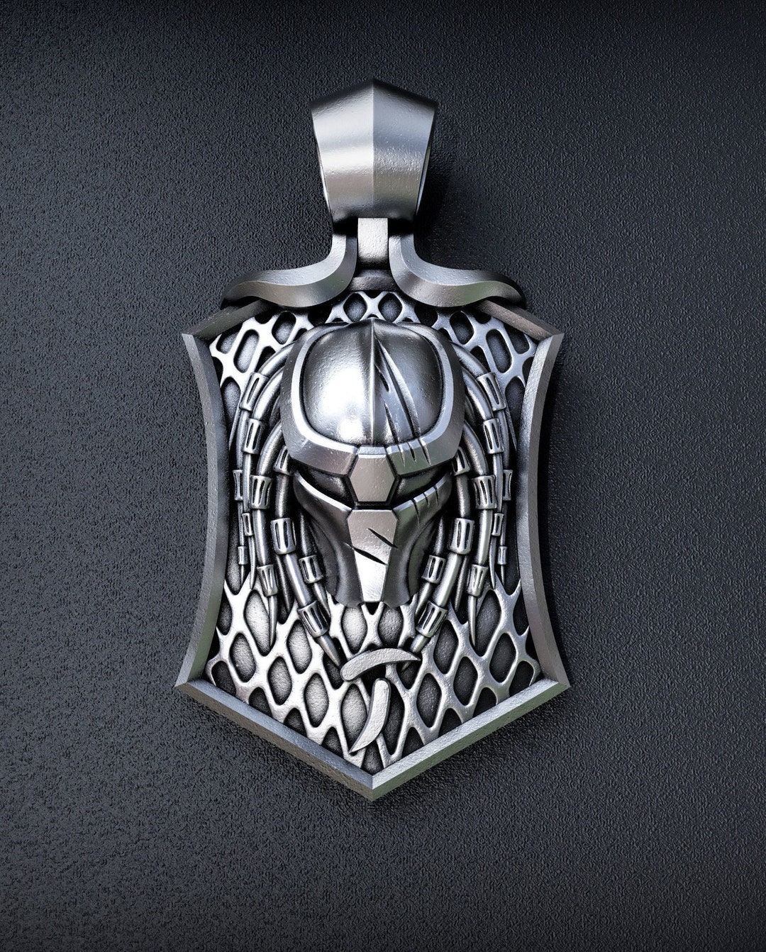 Craxol Alien Pendant *10k/14k/18k White, Yellow, Rose, Green Craxol Alien Pendant *10k/14k/18k White, Yellow, Rose, Green