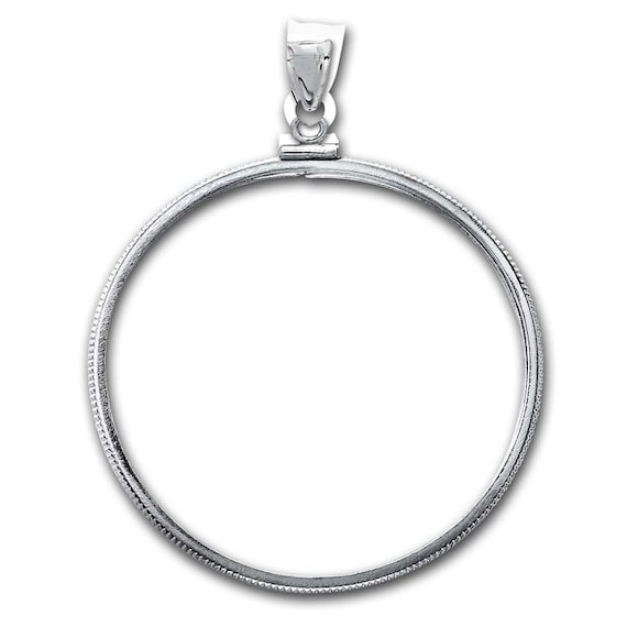 SOLID Sterling Silver Coin Bezel-frame for US & Foreign Coins - Etsy