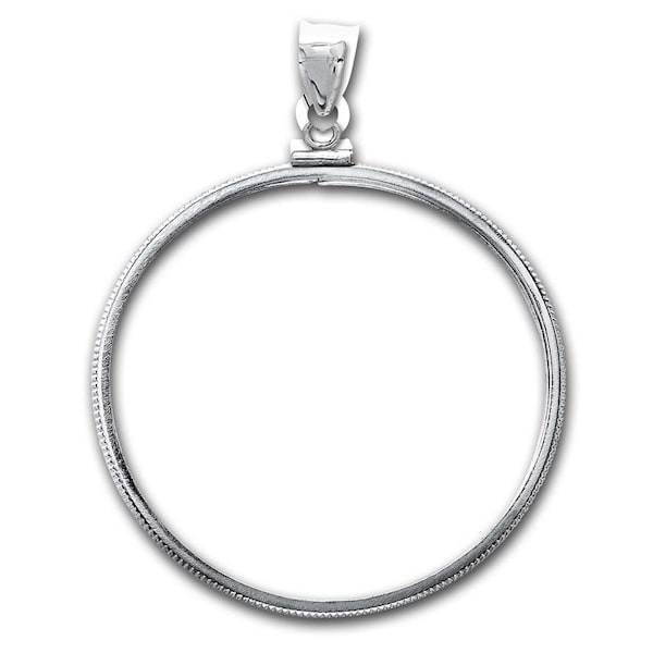 Silver Coin Bezels 38 Mm - Etsy