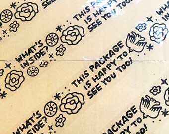 Cute Packing Tape - Etsy