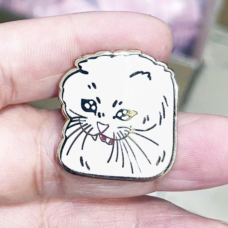 The Original Screaming Cat Meme Enamel Pin – Sad Cat Meme Enamel Pin ...