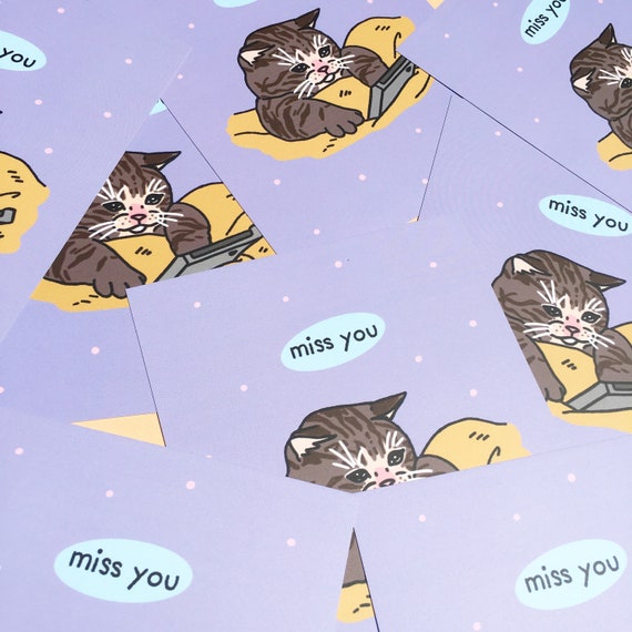 Cute Cat Meme Miss You