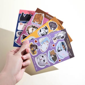 Miss Biscuits X Chonky Goods Sticker Sheet – Funny Chubby Illustrated ...