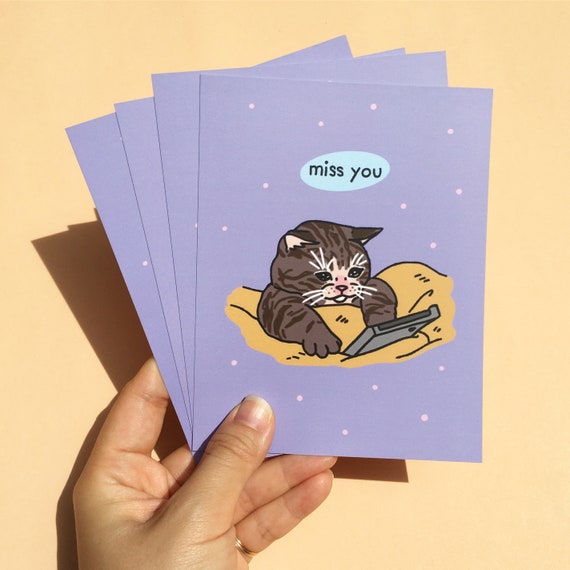 Cute Cat Meme Miss You