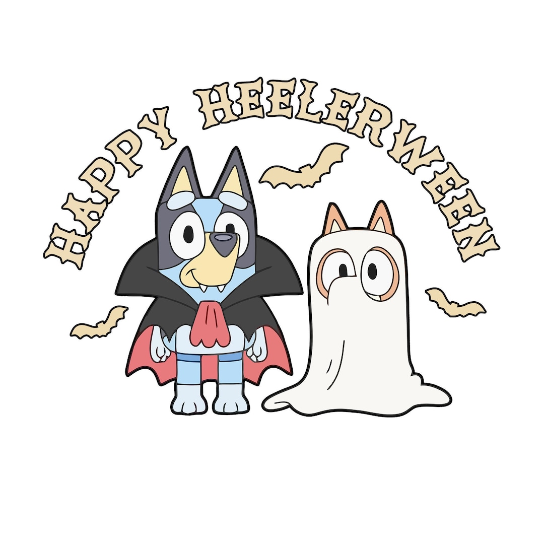 Happy Heelerween Bluey PNG Bluey Png Bluey Halloween Digital - Etsy