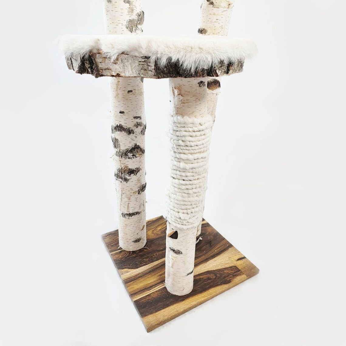 Modern Scratching Post Made of Birch Wood - Etsy