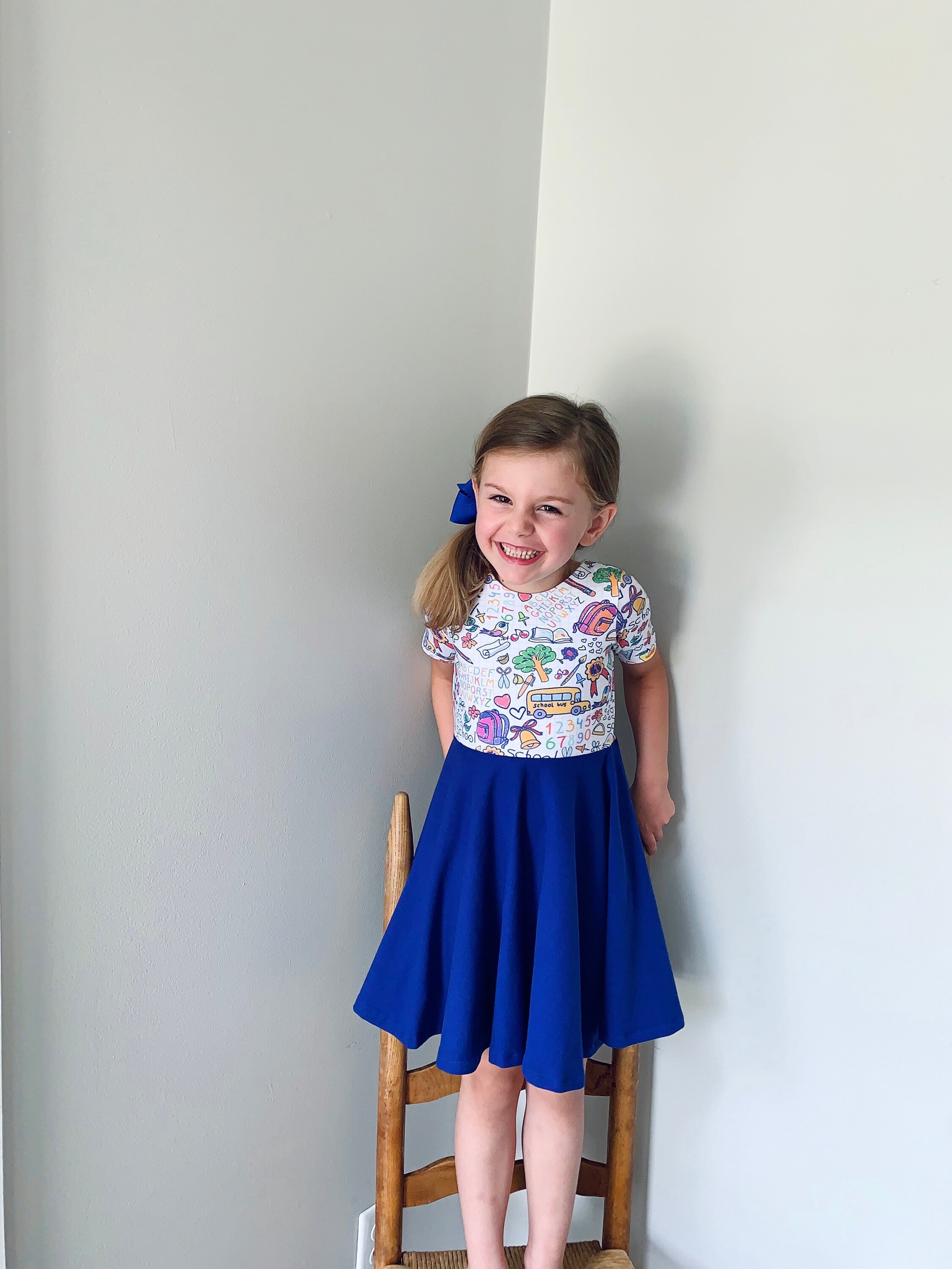 Back to School Dress First Day of School Dress School Dress - Etsy